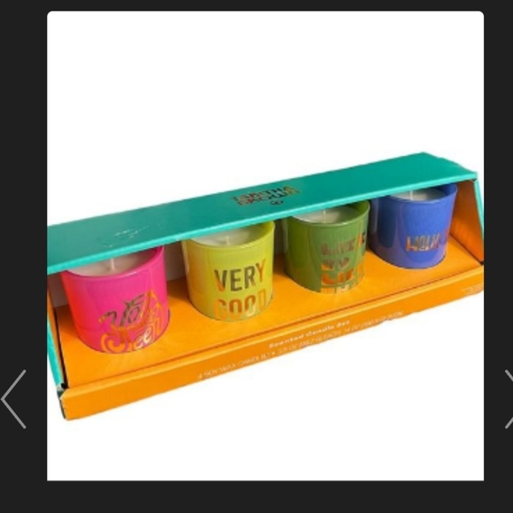 Tabitha | Accents | Nwt Tabitha Brown 4 Pack Candle Set Soy Wax ...